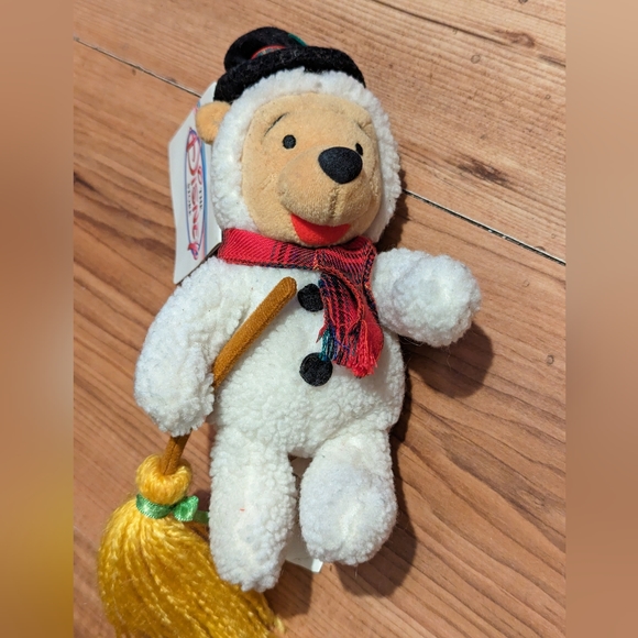 Disney | Toys | Disney Store Mini Bean Bag Snowman Pooh 8 White | Poshmark